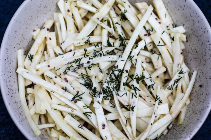 Celeriac Remoulade with Dill - Vanilla Bean Cuisine recipes