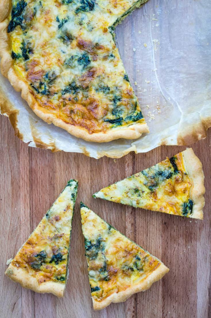 Quiche Florentine (Spinach Quiche)