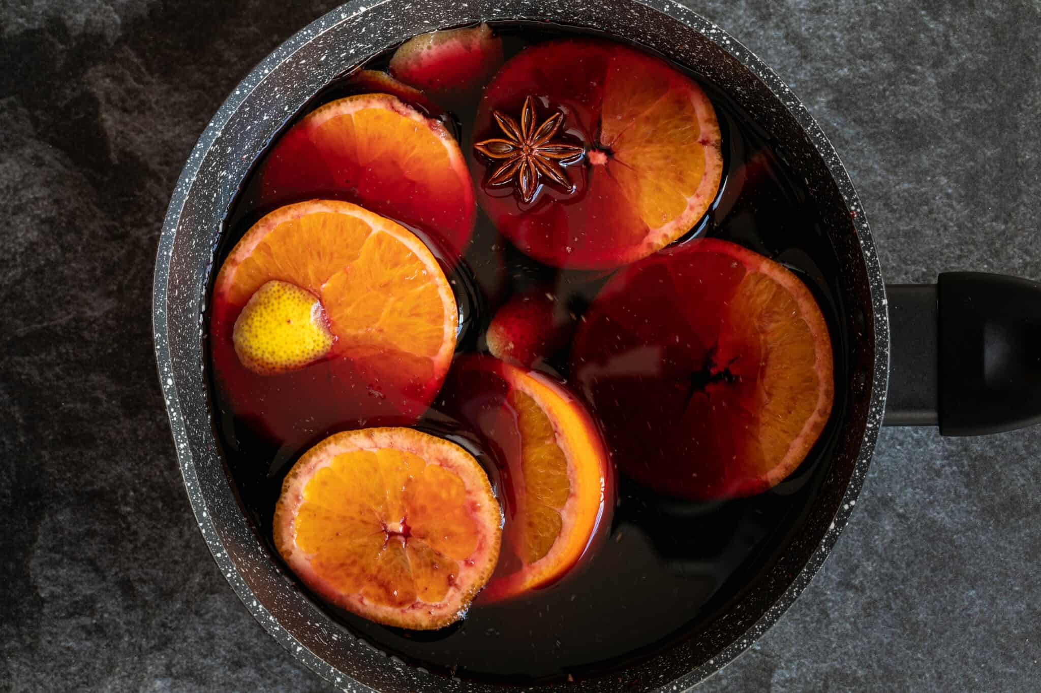 Vin Chaud (French Mulled Wine) - Vanilla Bean Cuisine