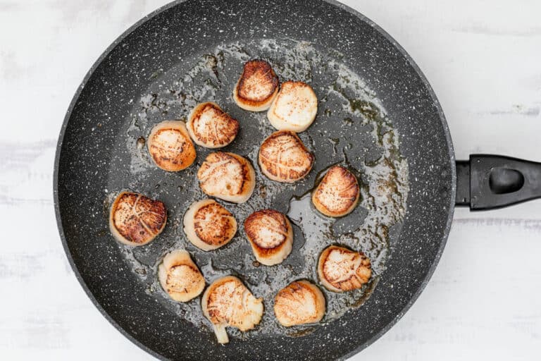 Spicy Scallop Scampi - Vanilla Bean Cuisine dinner recipe