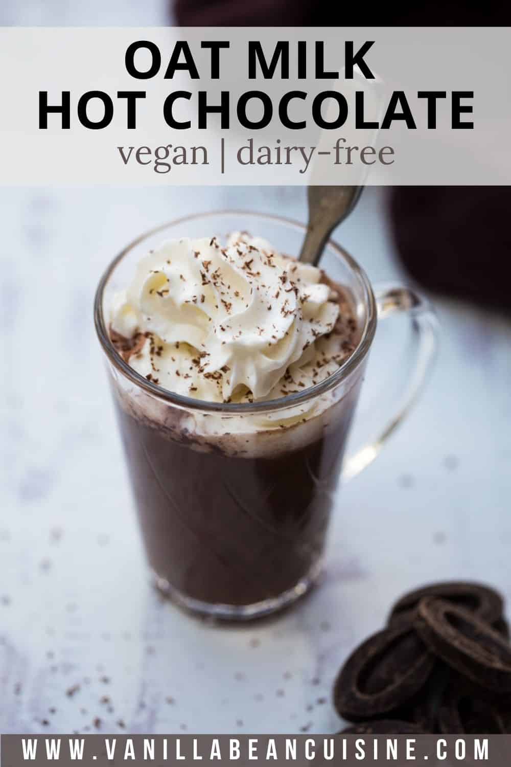 Creamy Oat Milk Hot Chocolate