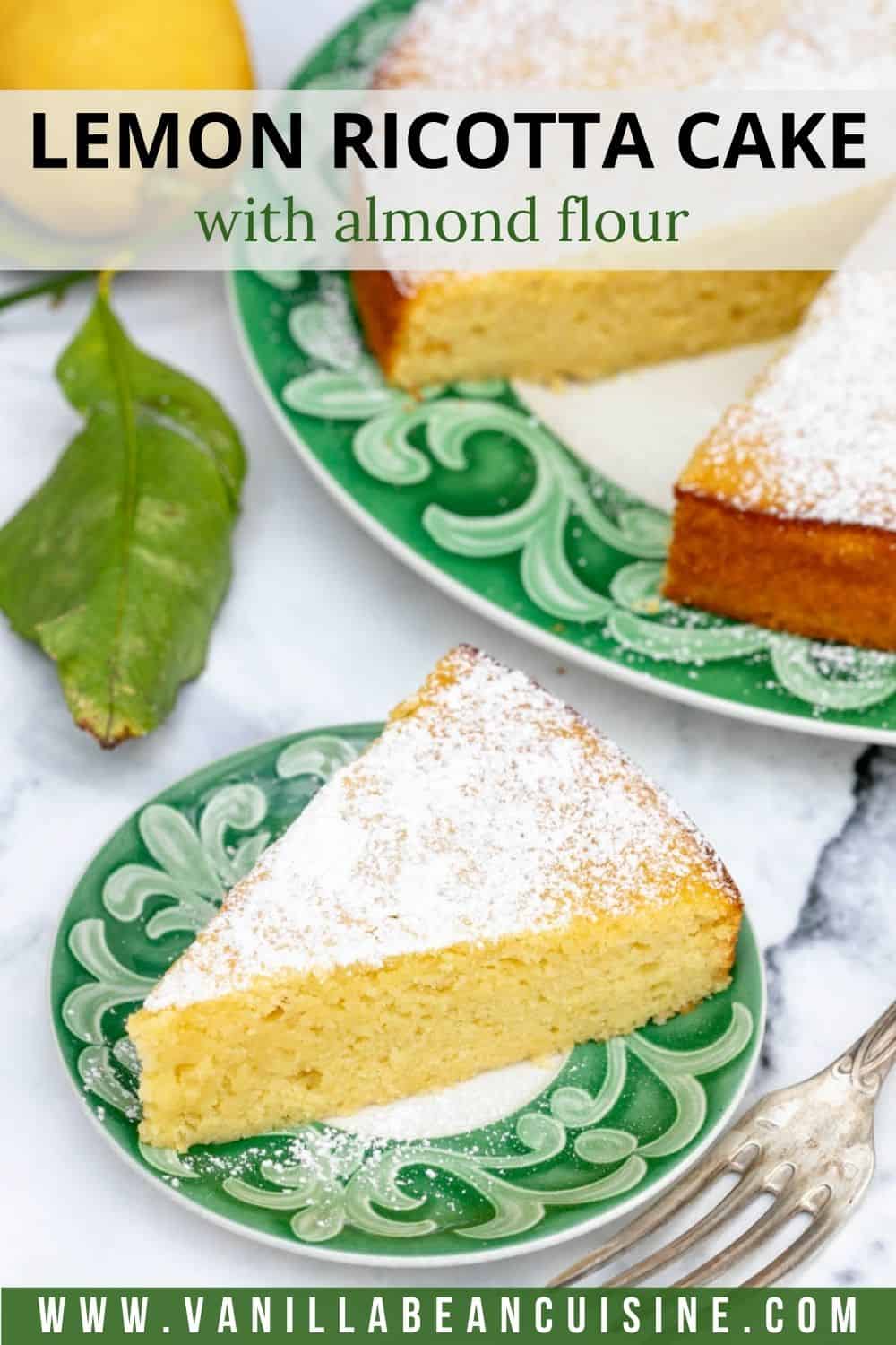 Easy Ricotta Cake Recipe - Vanilla Bean Cuisine