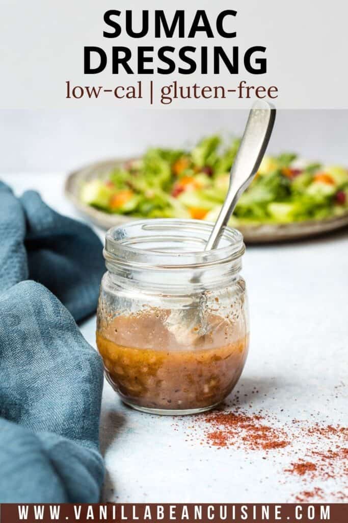 Sumac Dressing - Vanilla Bean Cuisine