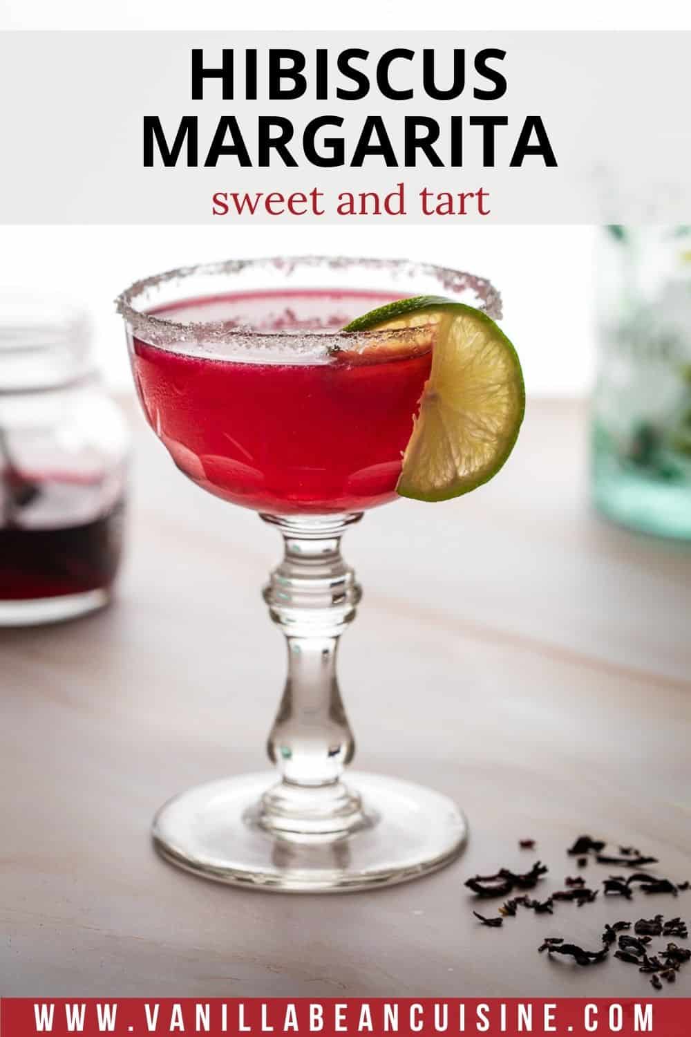 Hibiscus Margarita - Vanilla Bean Cuisine