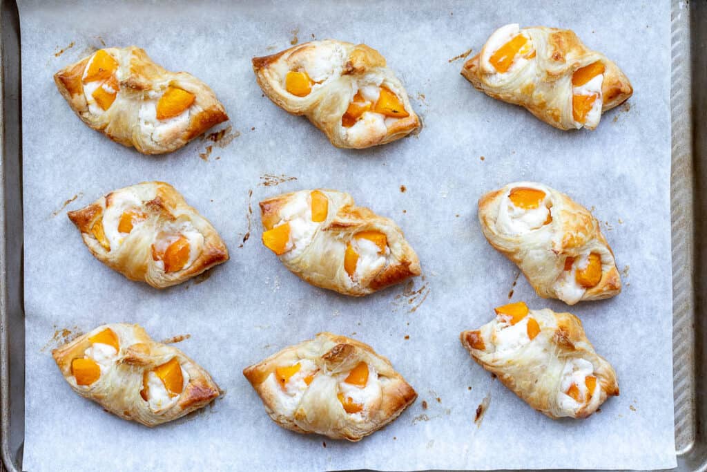 Apricot Danish with Puff Pastry