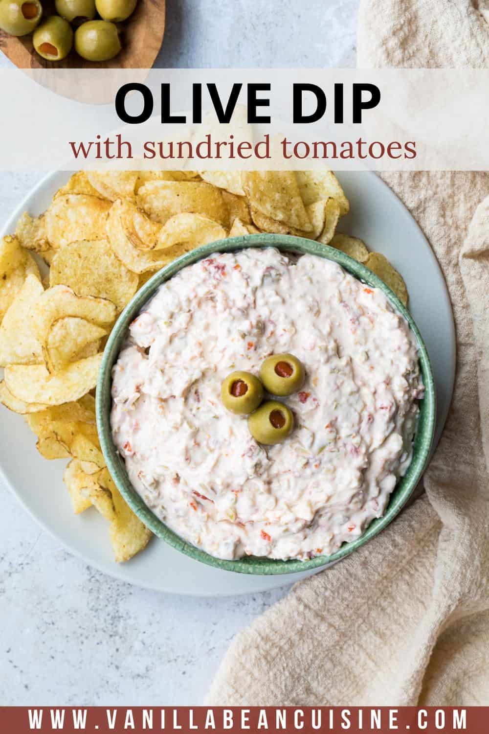 Creamy Olive Dip