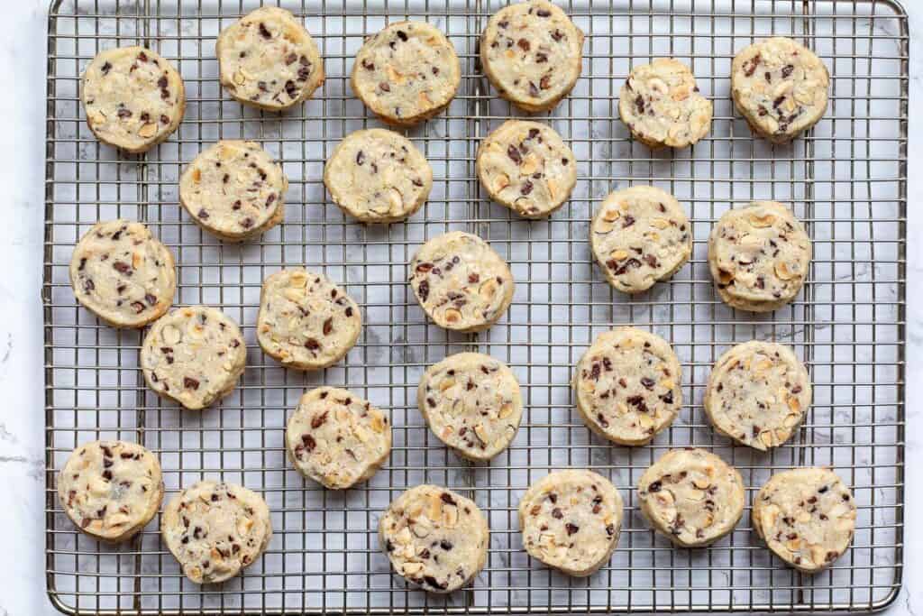 Cacao Nib Hazelnut Cookies - Vanilla Bean Cuisine