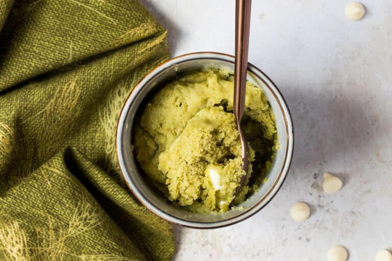 Matcha Mug Cake - Vanilla Bean Cuisine