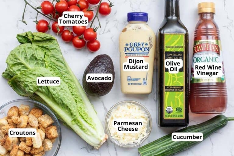 Accompaniment Salad - Vanilla Bean Cuisine