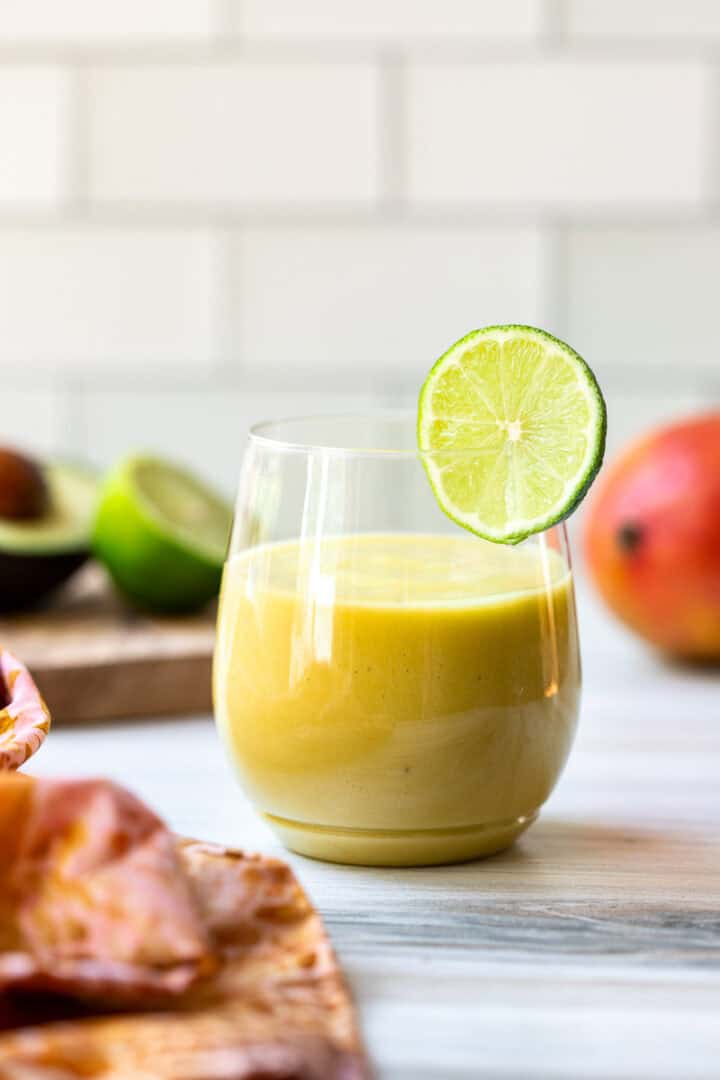 Mango Avocado Smoothie - Vanilla Bean Cuisine