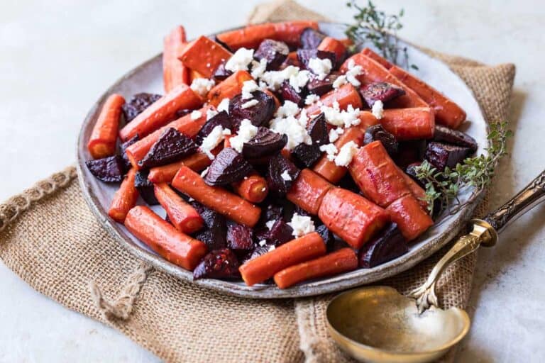 Balsamic Roasted Beets and Carrots Recipe - Vanilla Bean Cuisine