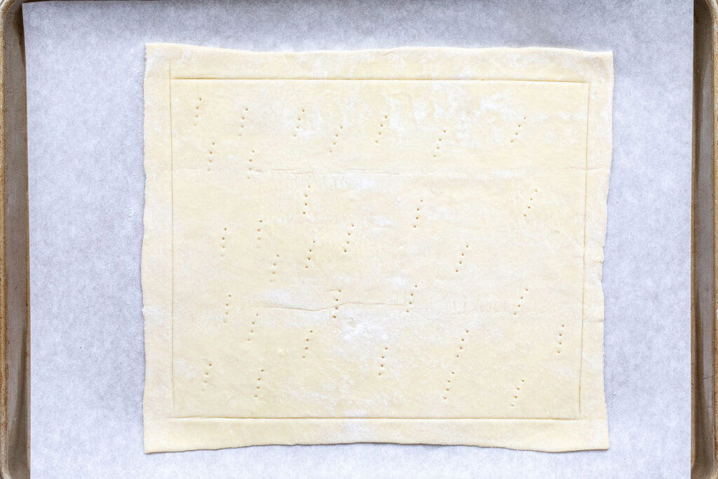 Puff Pastry Tomato Tart - Vanilla Bean Cuisine