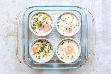 Oeufs Cocotte (Baked Eggs) - Vanilla Bean Cuisine
