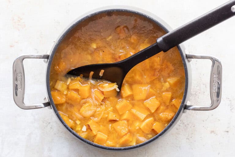 Creamy Roasted Butternut Squash Bisque - Vanilla Bean Cuisine
