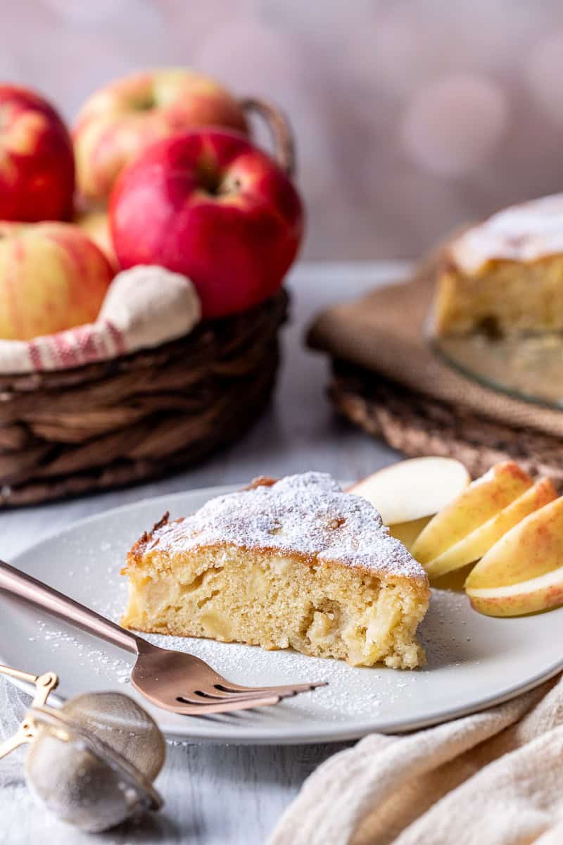 Classic French Apple Cake - Vanilla Bean Cuisine