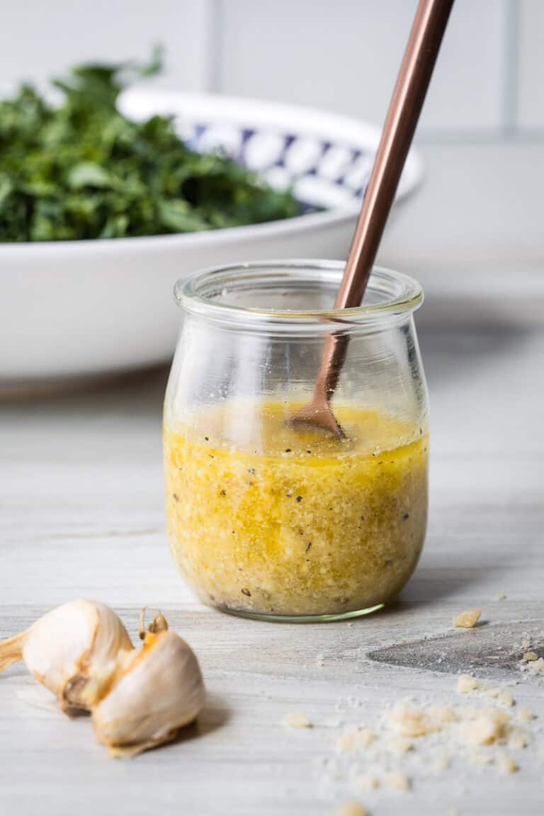 Simple Kale Salad Dressing Recipe - Vanilla Bean Cuisine
