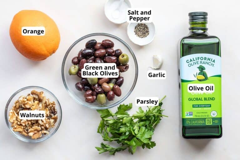 Easy Green and Black Olive Tapenade - Vanilla Bean Cuisine